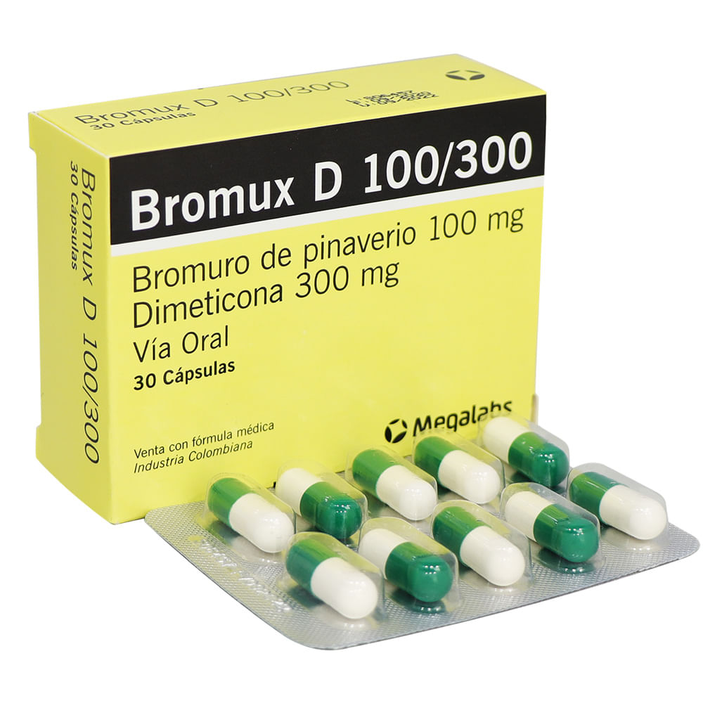 Descubre BROMUX D: Alivio efectivo en 30 cápsulas - Olímpica
