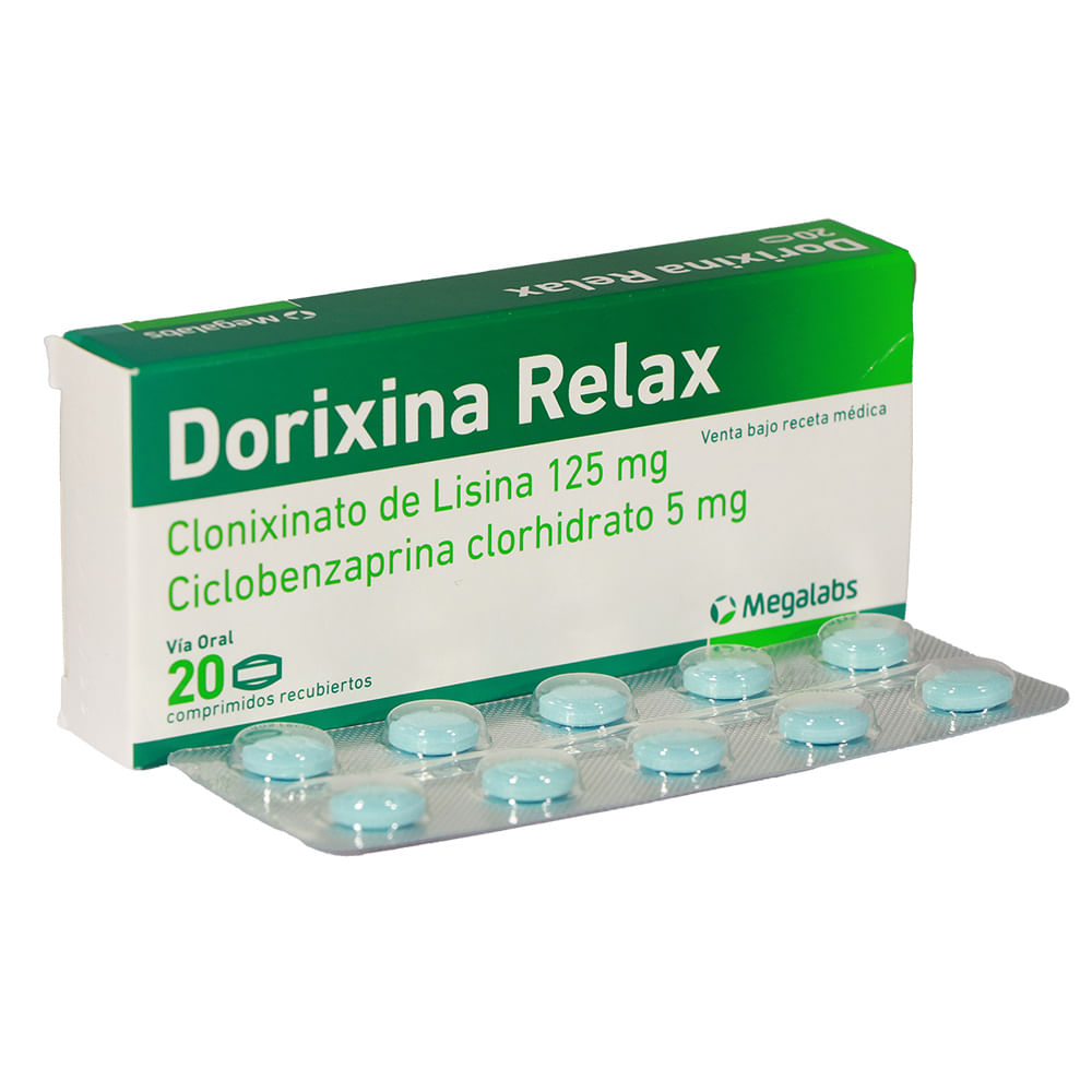 Descubre DORIXINA RELAX 1255mg: Alivio efectivo y rápido - Olímpica