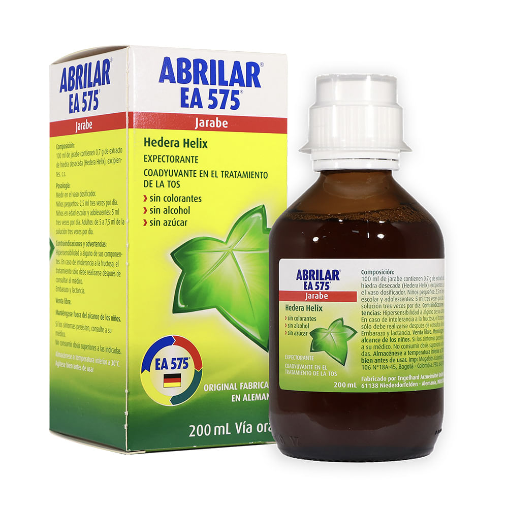 Aprovecha Jarabe Abrilar Hereda Helix 200 ML Natural - Olímpica