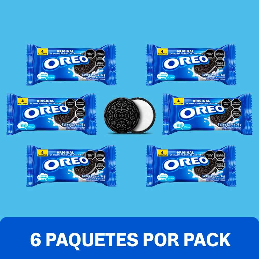 GALLETA OREO VAINIL X6 216 g - Olímpica