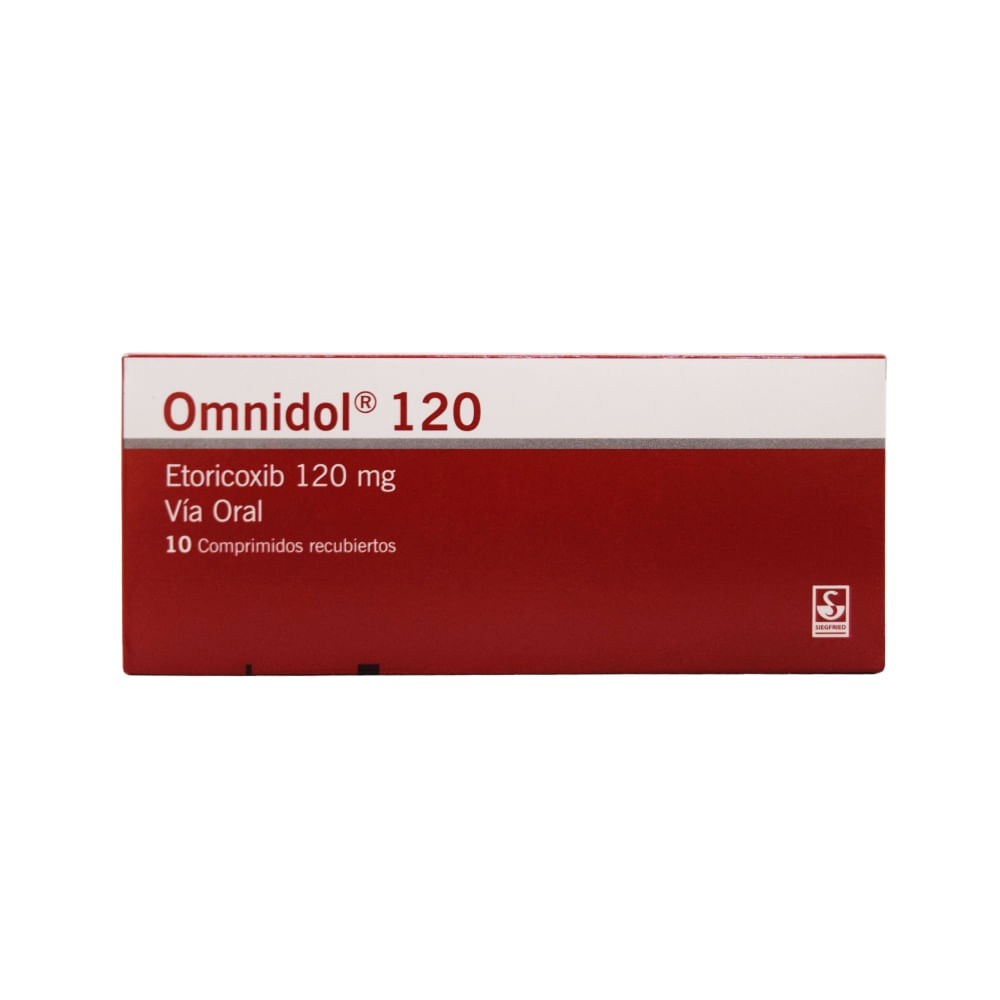 OMNIDOL 120 MG CAJA X 10 COMPRIMIDOS - Olímpica