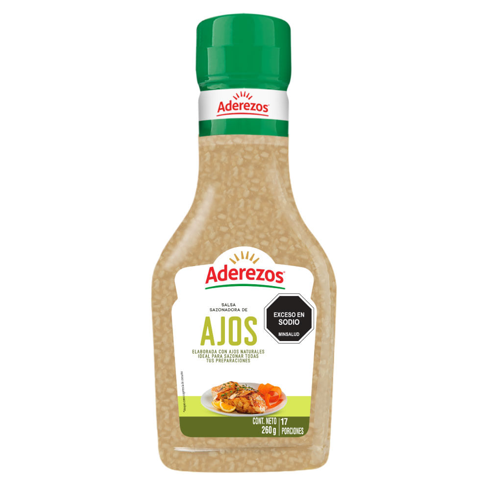 SALSA ADEREZOS SAZONADORA AJOS 260g - Olímpica