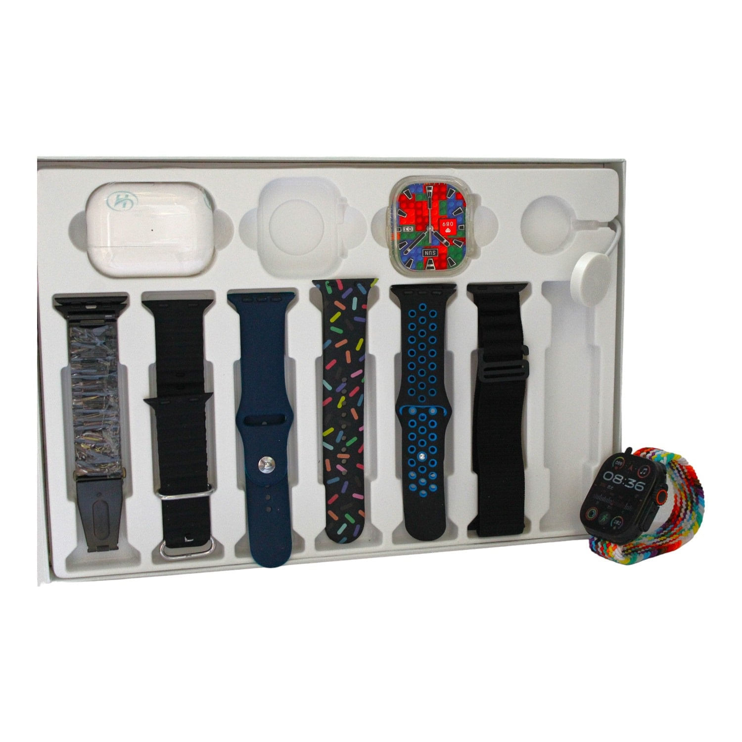 Kit de Smartwatch Completo De Correas Y Accesorios en Oferta - Olímpica