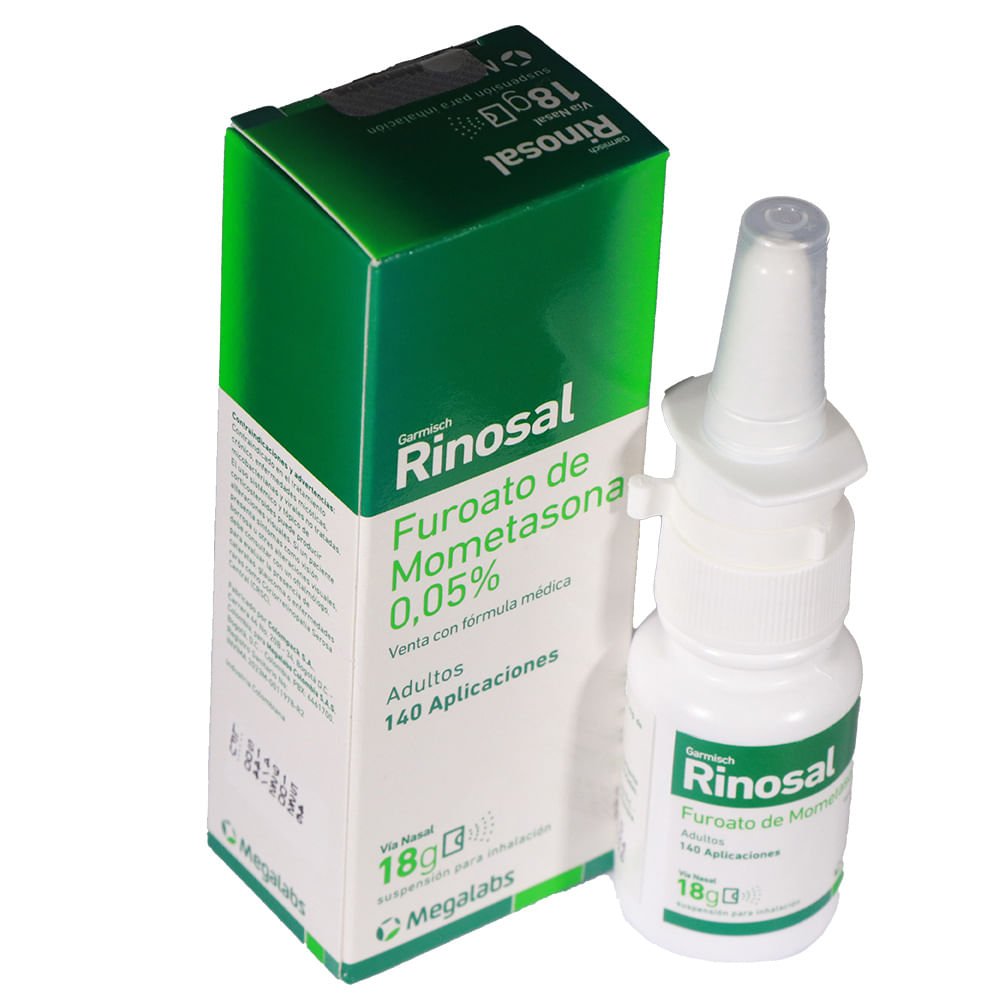 RINOSAL 0,05% SPRAY NASAL ADULTO X 140 DOSIS - Olímpica