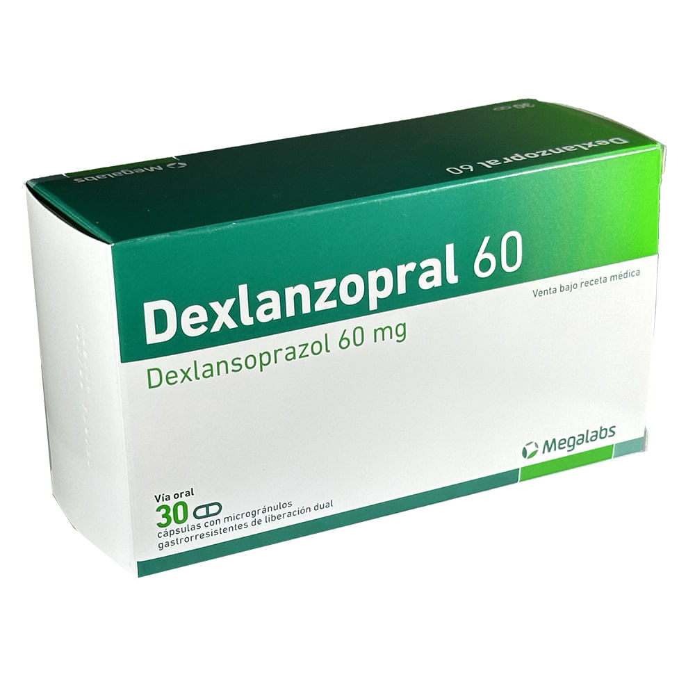 DEXLANZOPRAL 60 MG CAJA X 30 CAPSULAS - Olímpica