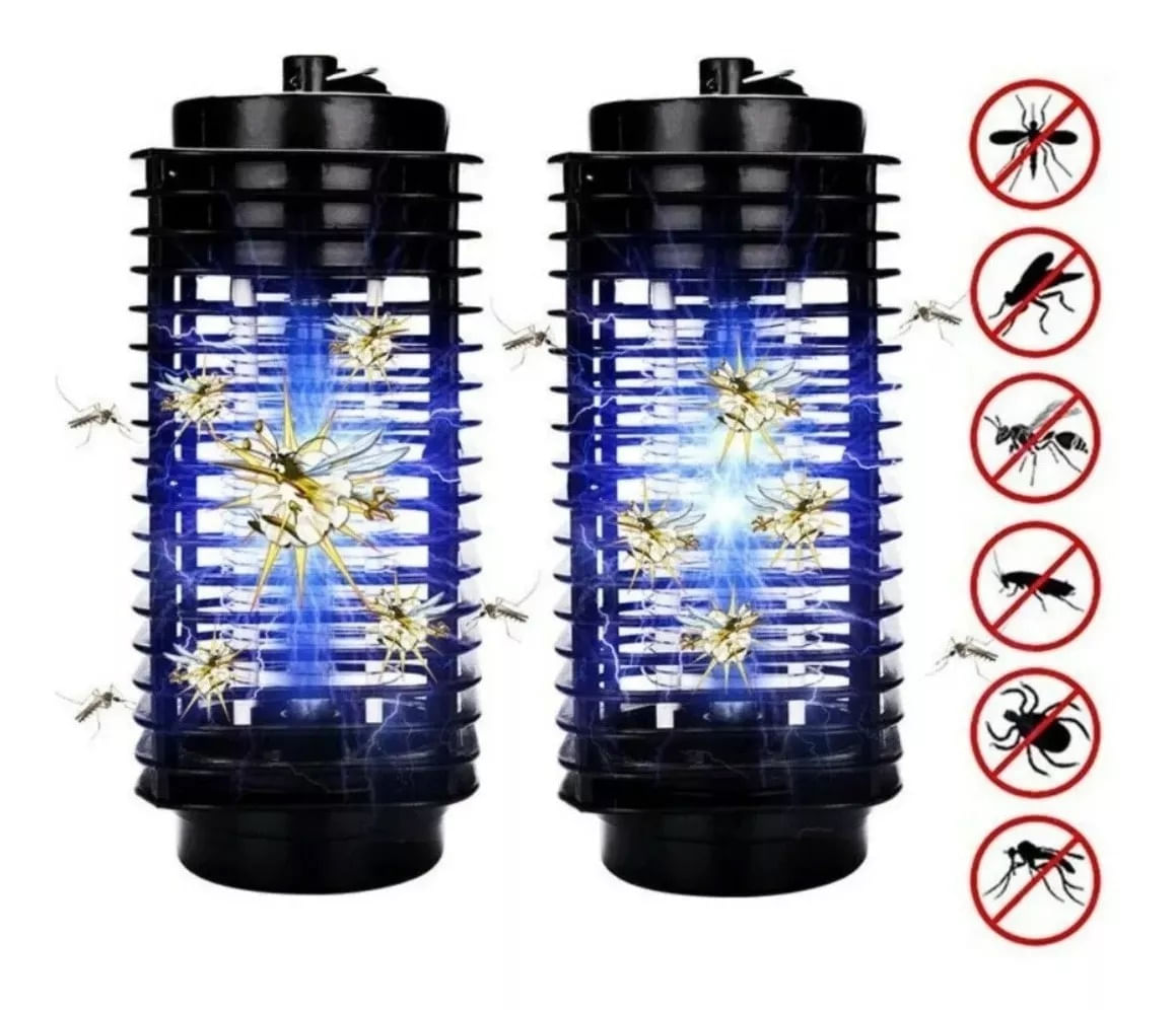 Oferta Lámpara UV Mata Zancudos y Atrapa Moscas Sin Veneno - Olímpica