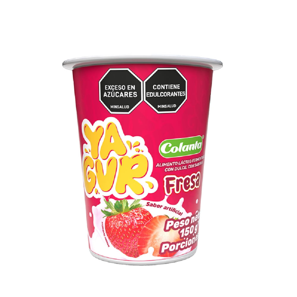 YAGUR COLANTA FRESA VASO 150G - Olímpica