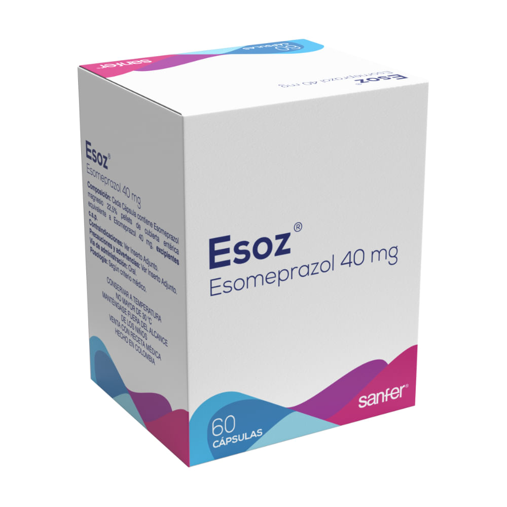 ESOZ 40 MG CAJA X 60 CAPSULAS - Olímpica