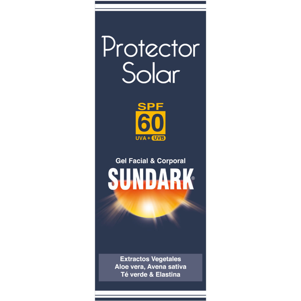 Oferta: Protector Solar Sundark 60 en Gel x60 Gr en Olímpica - Olímpica