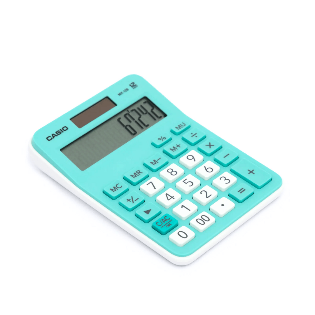 Calculadora Casio 12 Dígitos MX-12B-GN en Descuento - Olímpica