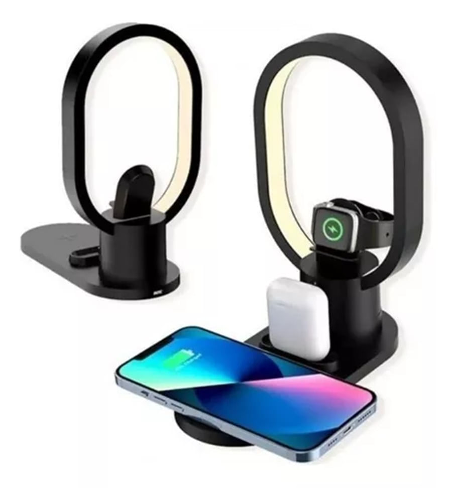 Aprovecha: Base Carga Rápida 4 en 1 para iPhone y Android - Olímpica