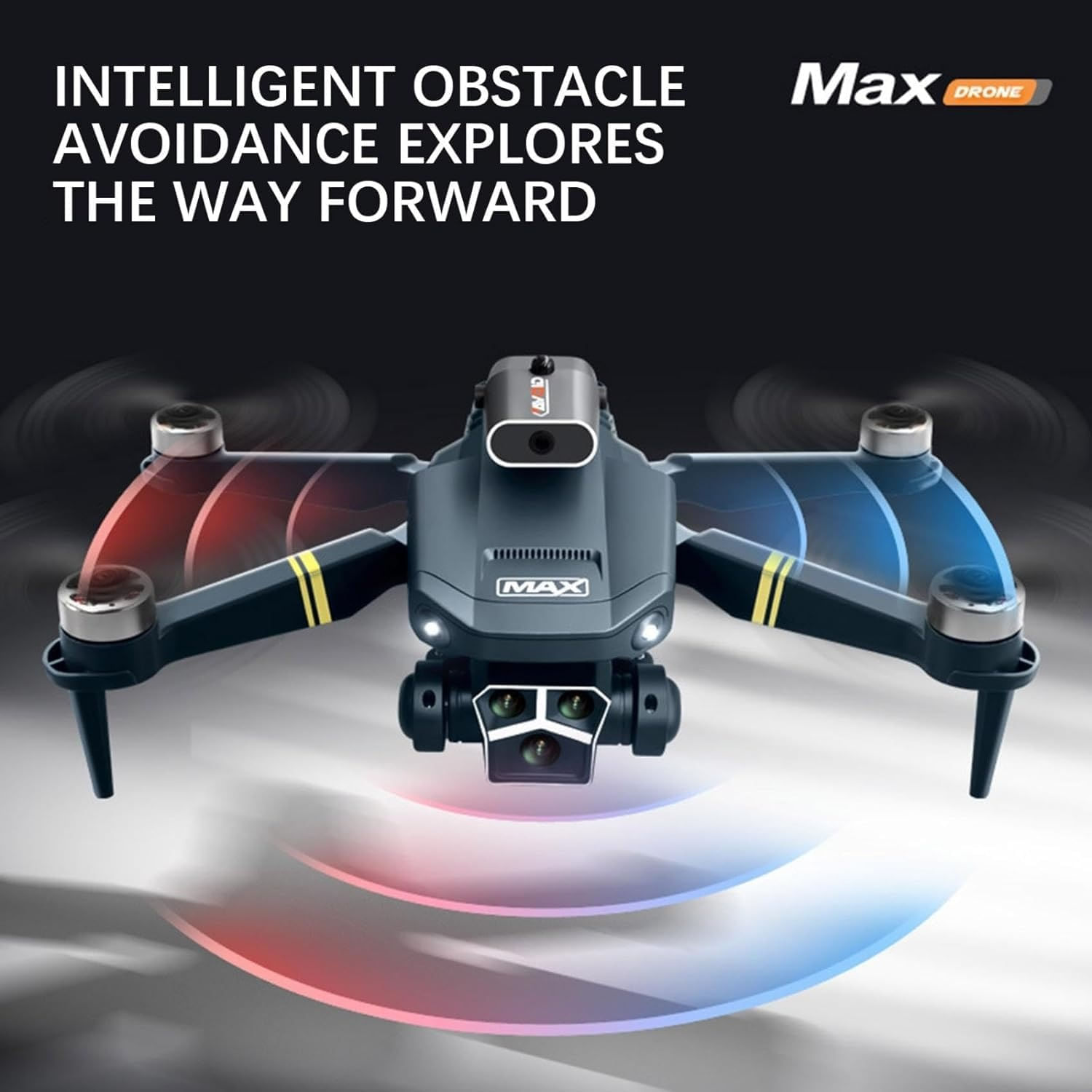 Drone Plegable Doble Cámara Y3 Max 720P WIFI 4K - Olímpica