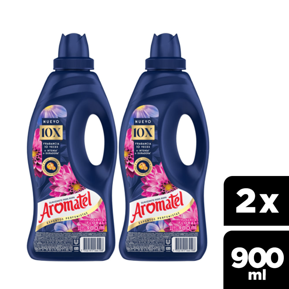 SUAVTE AROMATEL FLORAL 900ML X2 - Olímpica