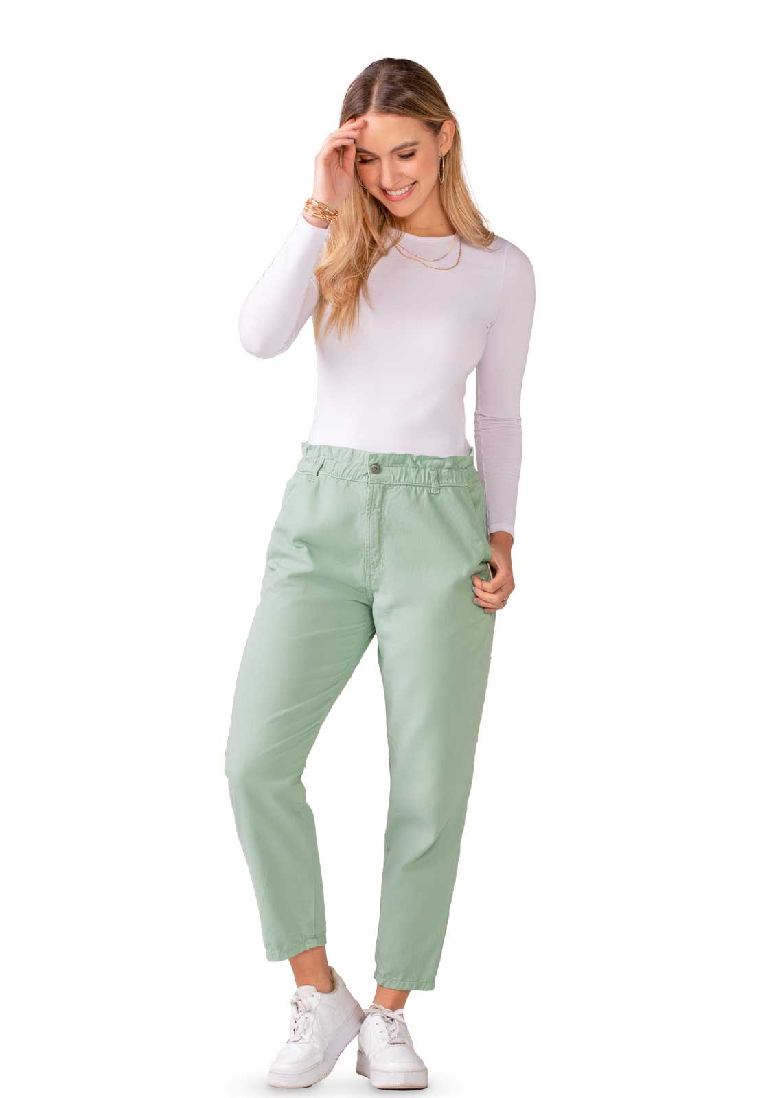 Aprovecha: Pantalón Verde Rutta, estilo y comodidad - Olímpica