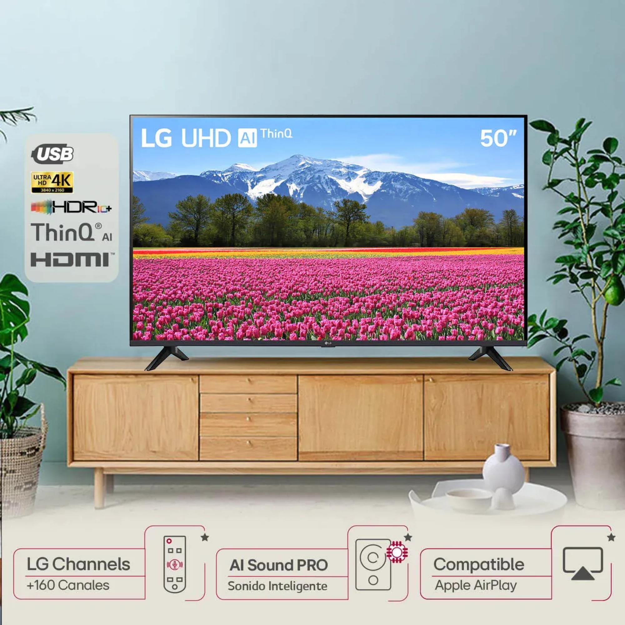 Televisor LG 50 Pulgadas LED UHD 4K Smart TV 50Ur7410 - Olímpica