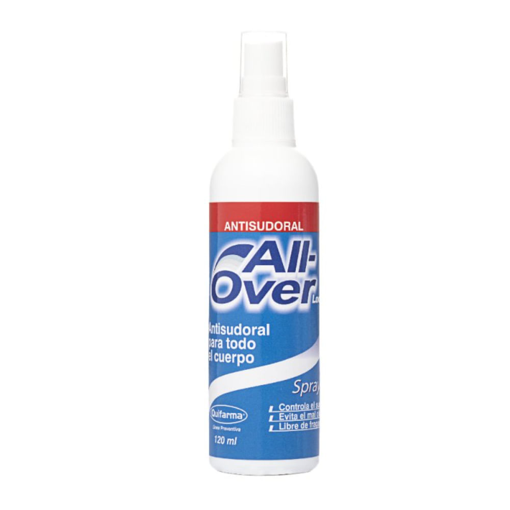 ALL OVER 20G/3% SPRAY X 120 ML - Olímpica
