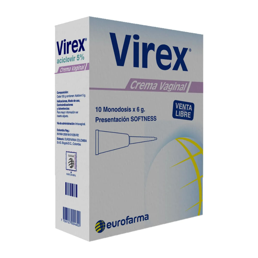 Aprovecha Virex 5% Crema Vaginal: Alivio Efectivo - Olímpica
