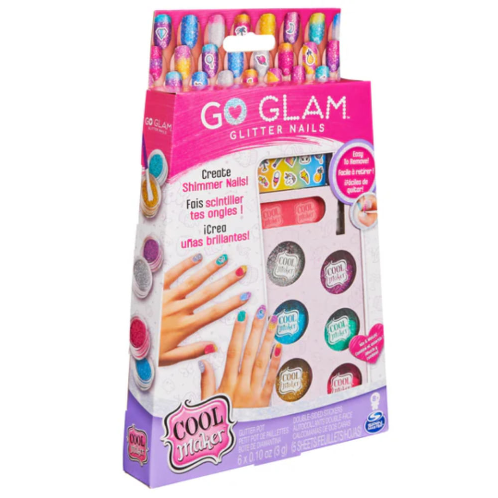 Set Go Glam: Uñas Brillantes y Divertidas - Olímpica