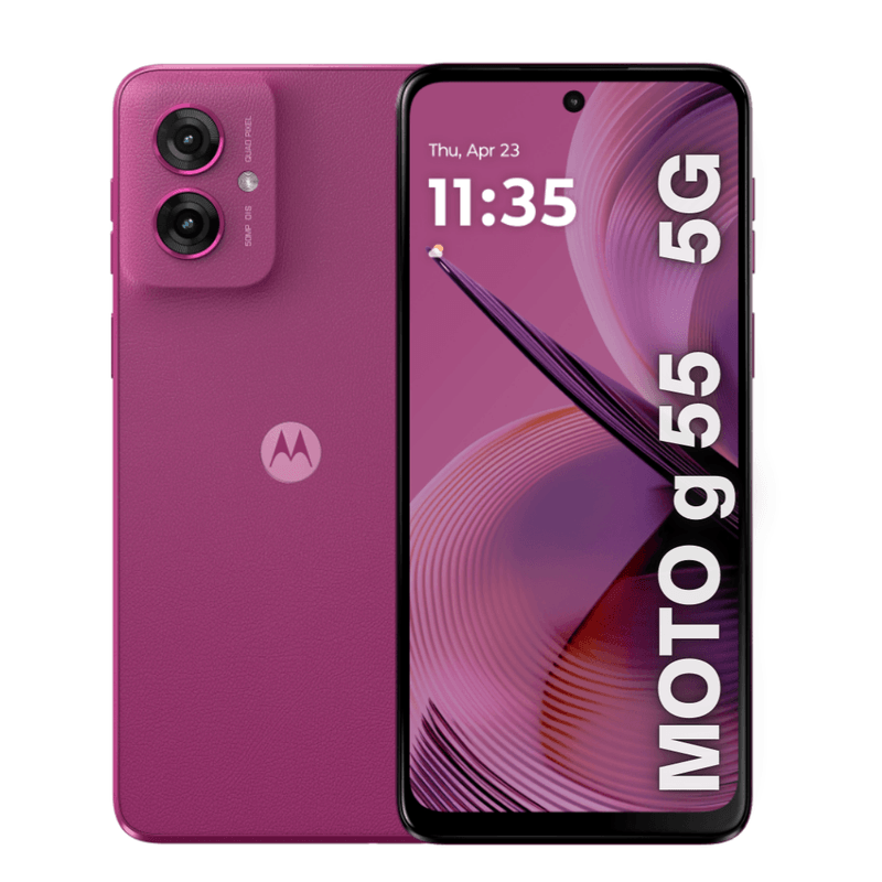Aprovecha: Celular MOTOROLA G55 256GB 8GB Rosa - Olímpica