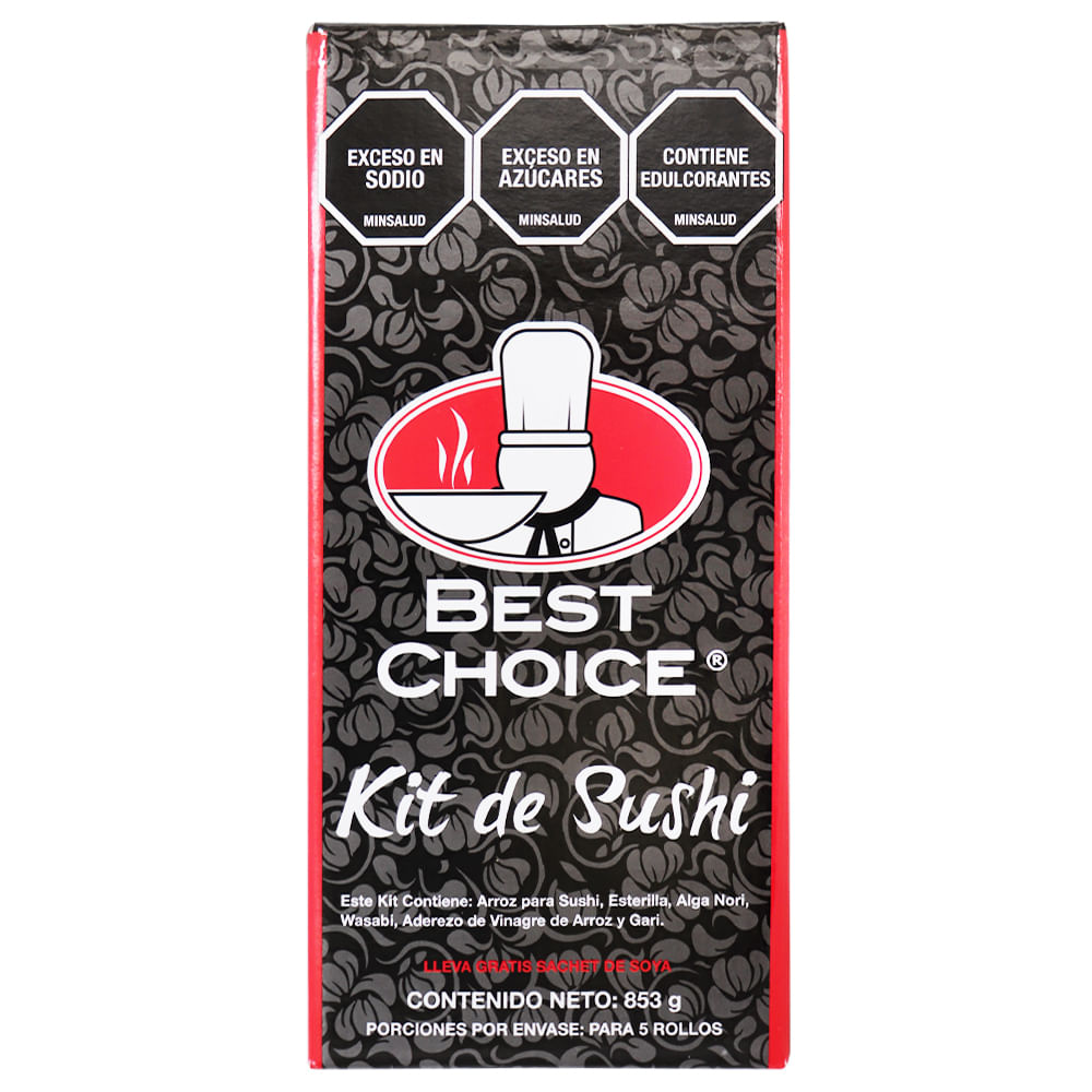 KIT BEST CHOICE SUSHI 893.7g - Olímpica