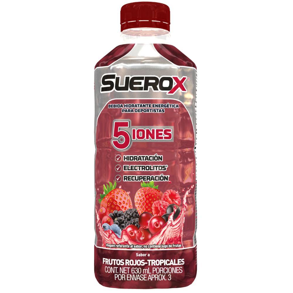 Descubre Bebida Hidratante Suerox Frutas Rojas 630ml - Olímpica