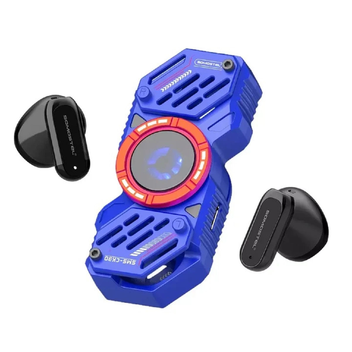 Audifonos Inalambricos En Forma De Spinner F6 Azul - Olímpica