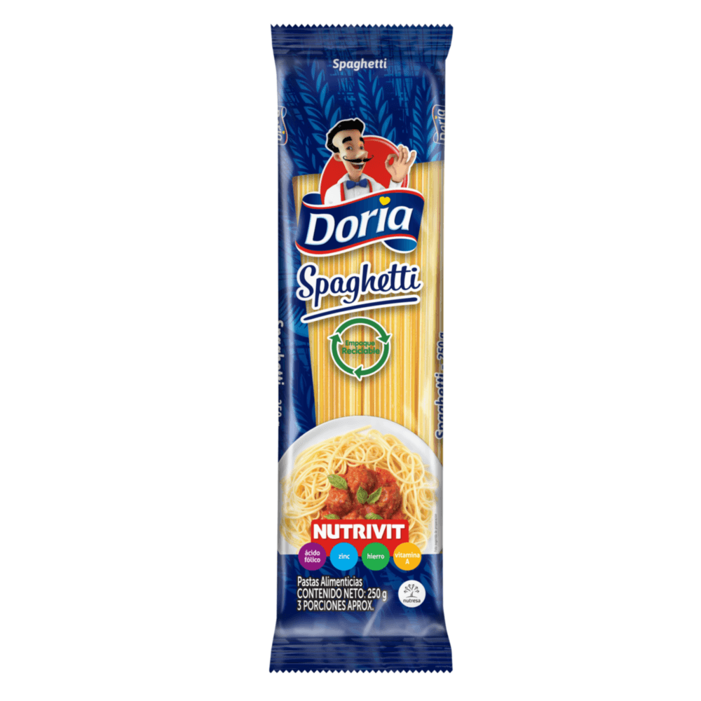 Aprovecha: Pasta Doria Espagueti Clásica 250 G - Olímpica