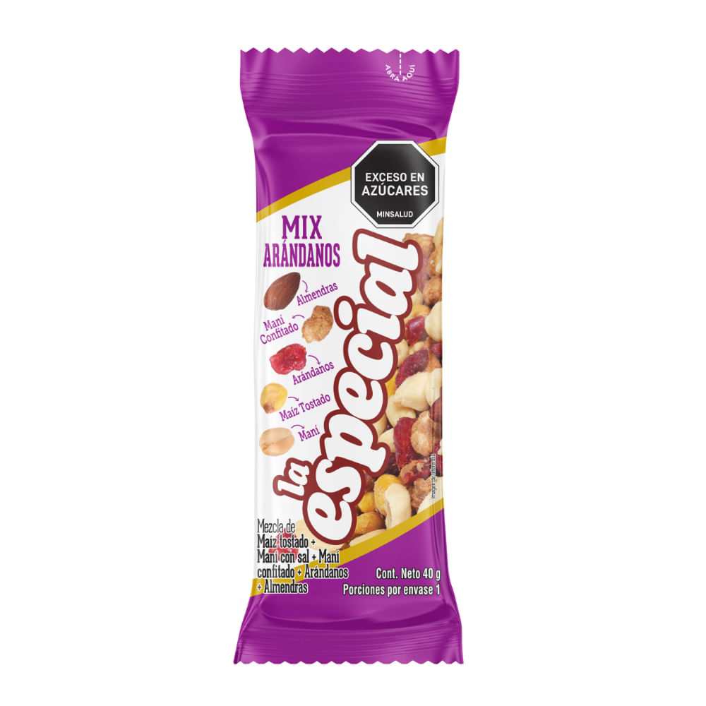 PASABOCA LA ESPECIAL MEZC ARAN 40g - Olímpica