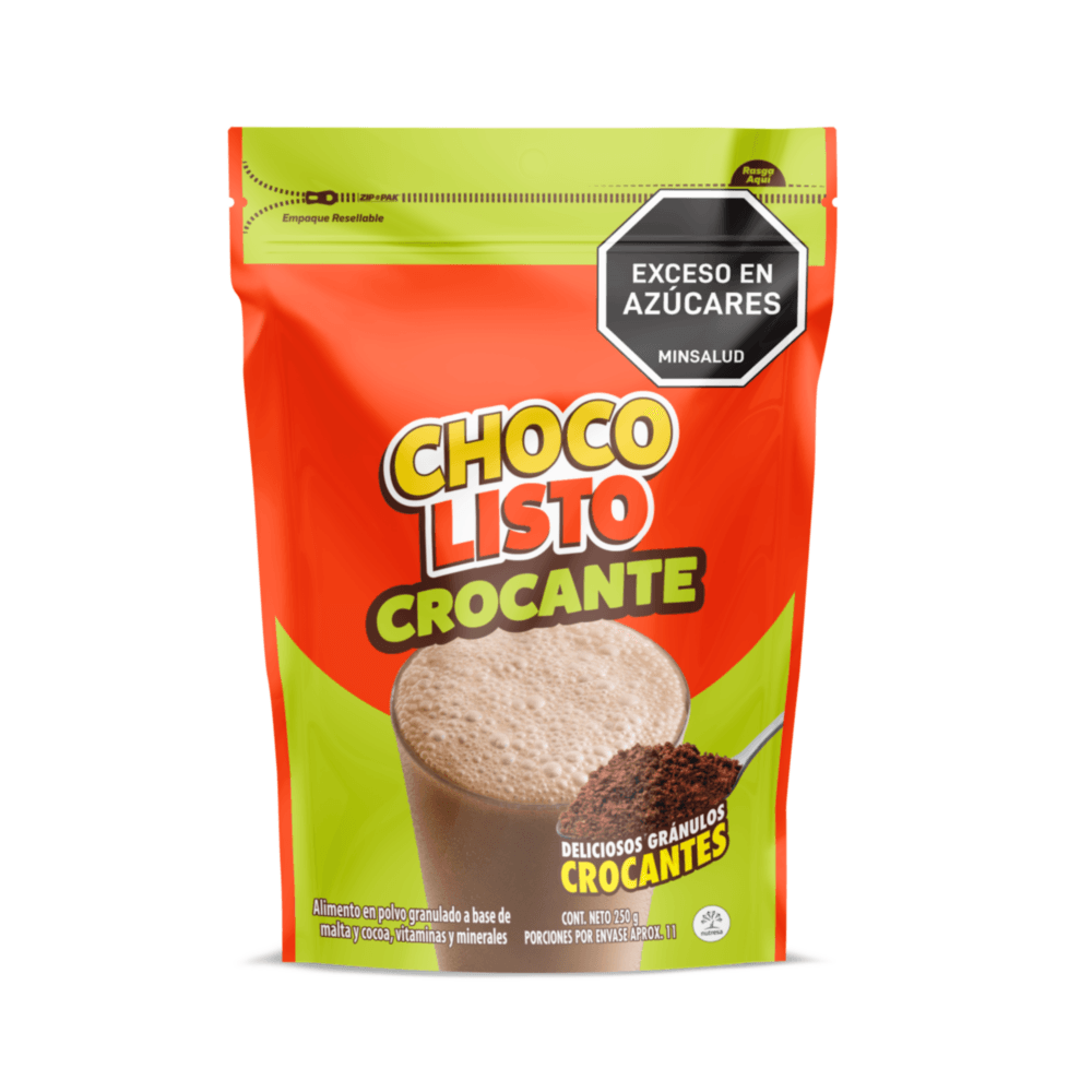 Descubre Chocolisto Crocante: Bebida Achocolatada 250g - Olímpica