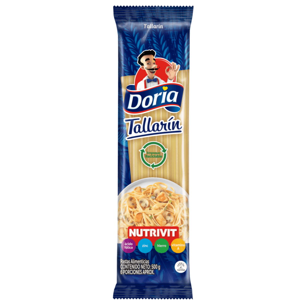 Aprovecha: Pasta Tallarín Doria Clásico 500g Deliciosa - Olímpica