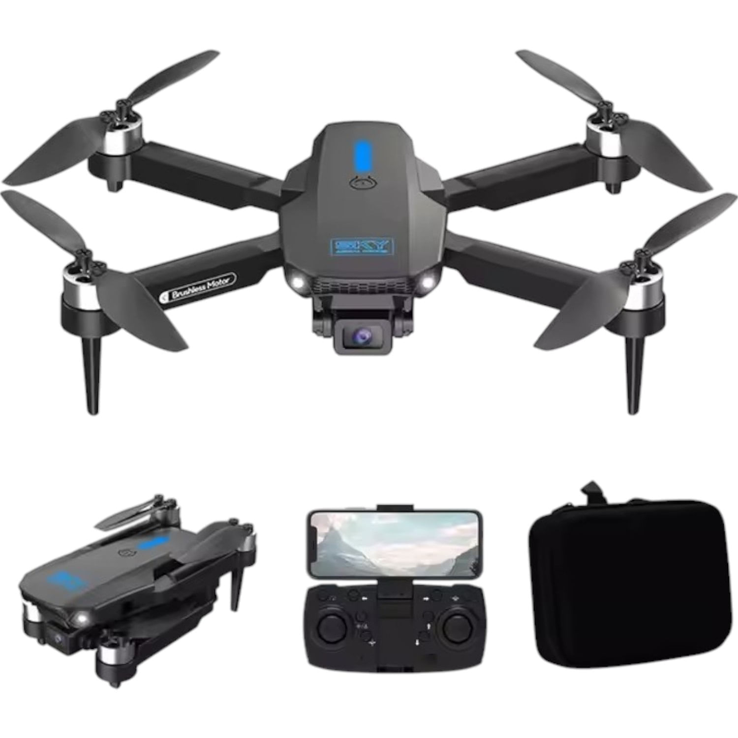 Descubre el Dron Plegable con Cámara: Vuelo Estable - Olímpica