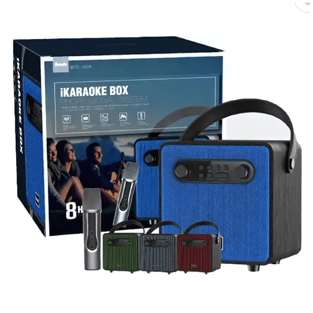 Parlante Karaoke Con Microfono Inalambrico BTS-1688 - Olímpica