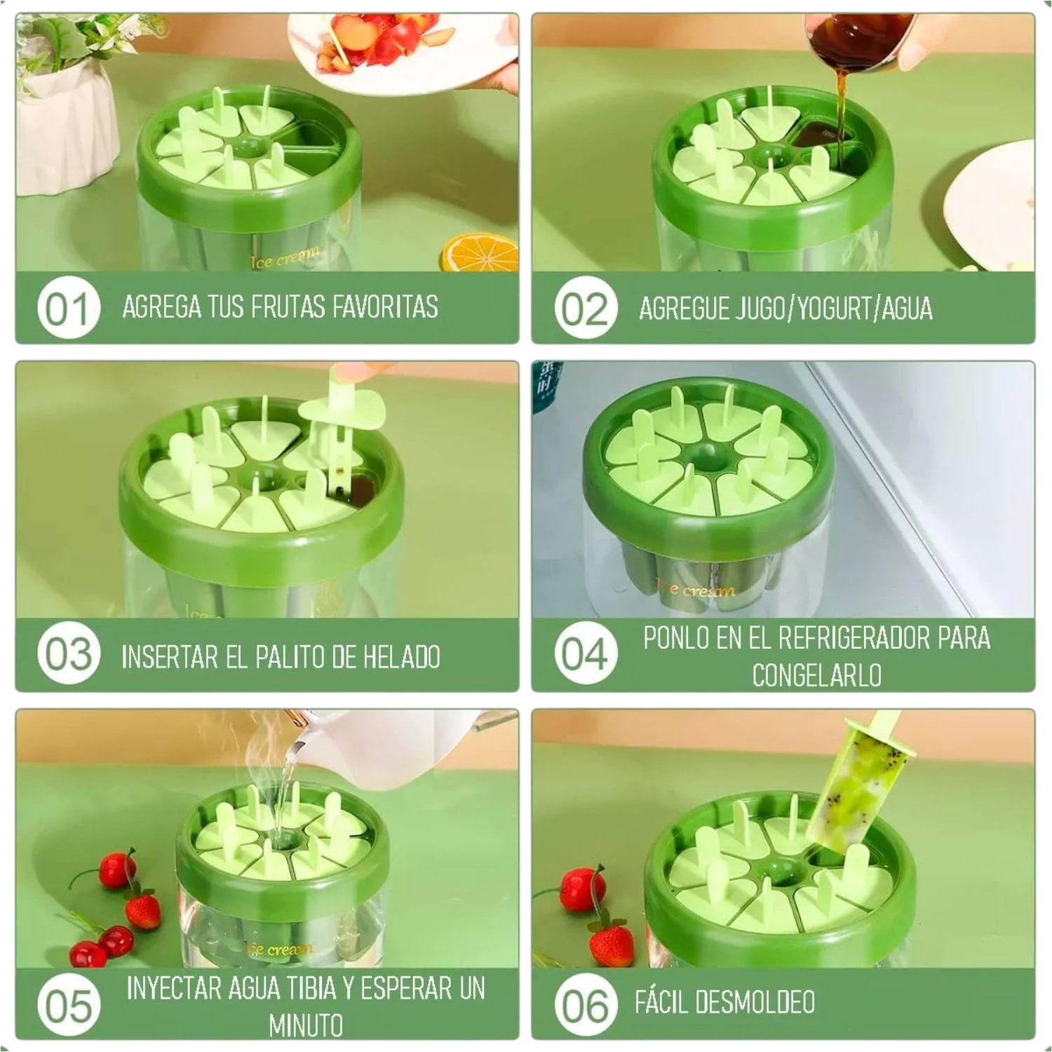 Descubre el Molde Para Hacer Helados Caseros Fácil y Rápido - Olímpica