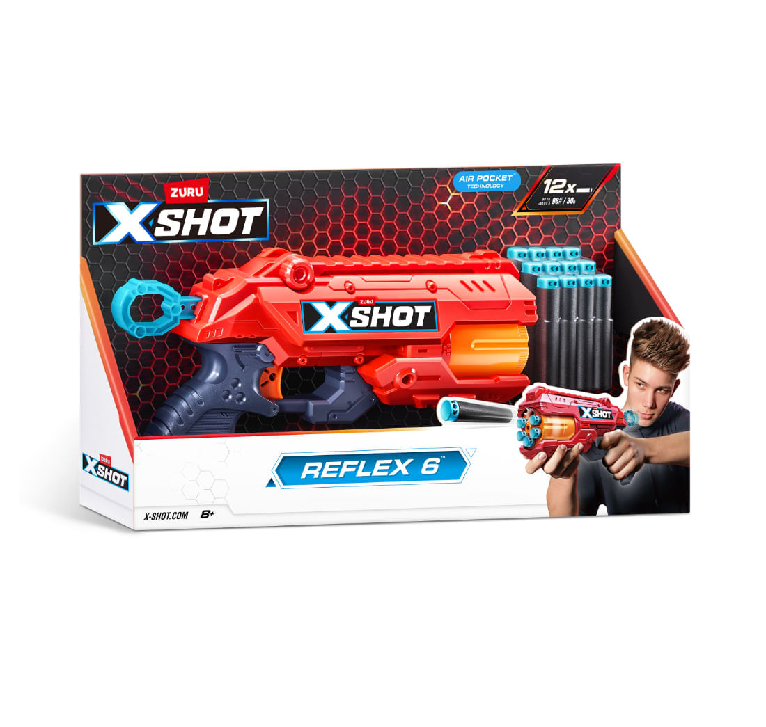 Aprovecha: Lanzadardos Xshot Reflex + 18 Dardos - Olímpica