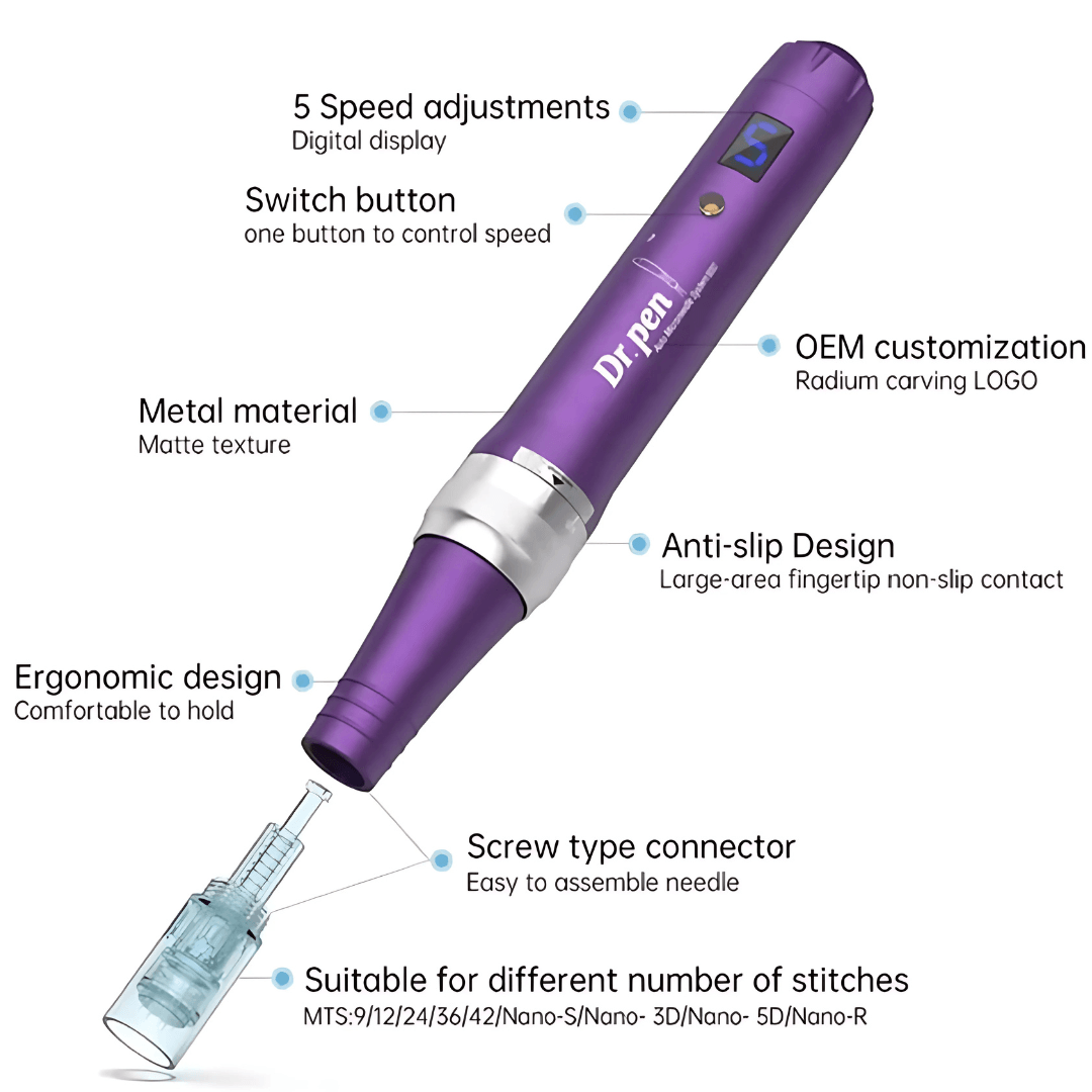 Aprovecha Dr Pen Ultima X5: Microagujas Profesionales - Olímpica