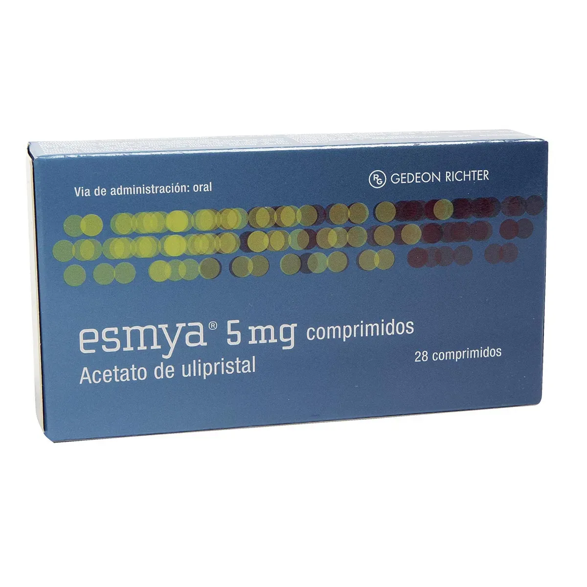 ESMYA 5 MG CAJA X 28 COMPRIMIDO - Olímpica
