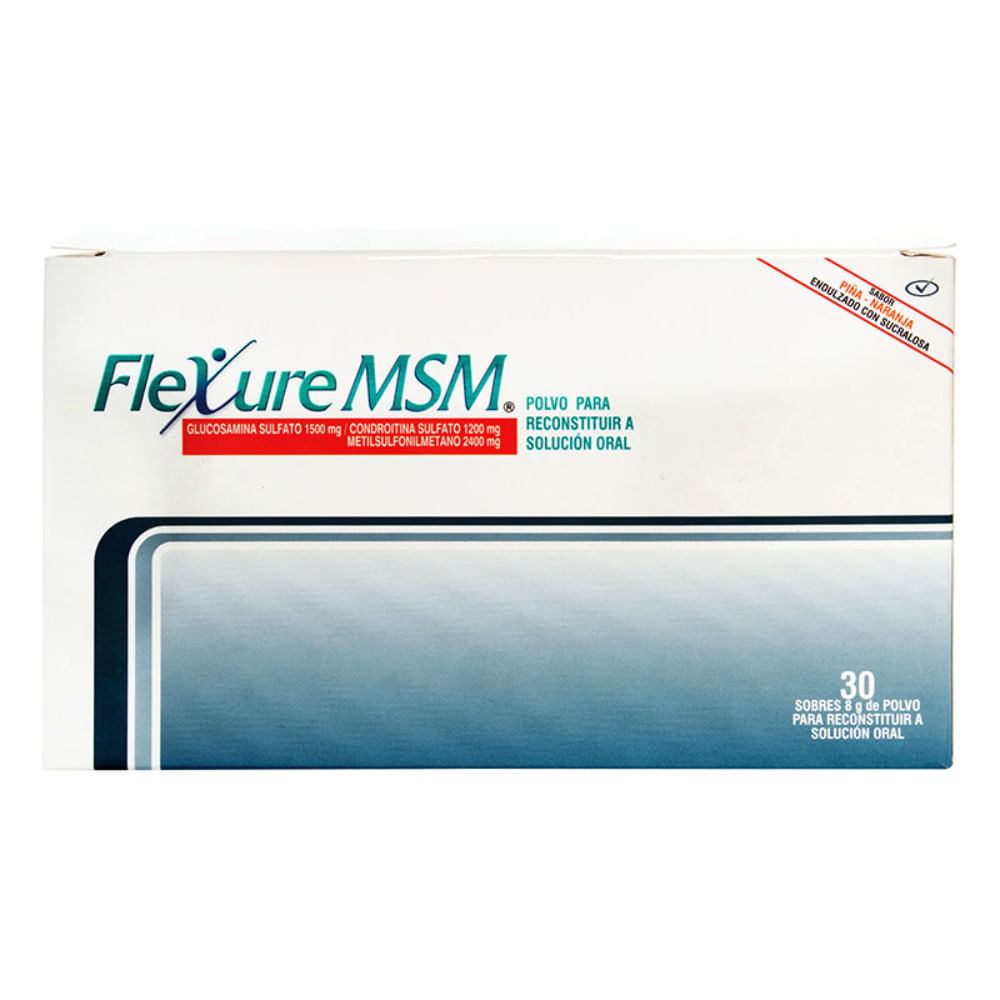 Aprovecha: Flexure MSM Polvo 8g x30 Sobres Efectivo - Olímpica