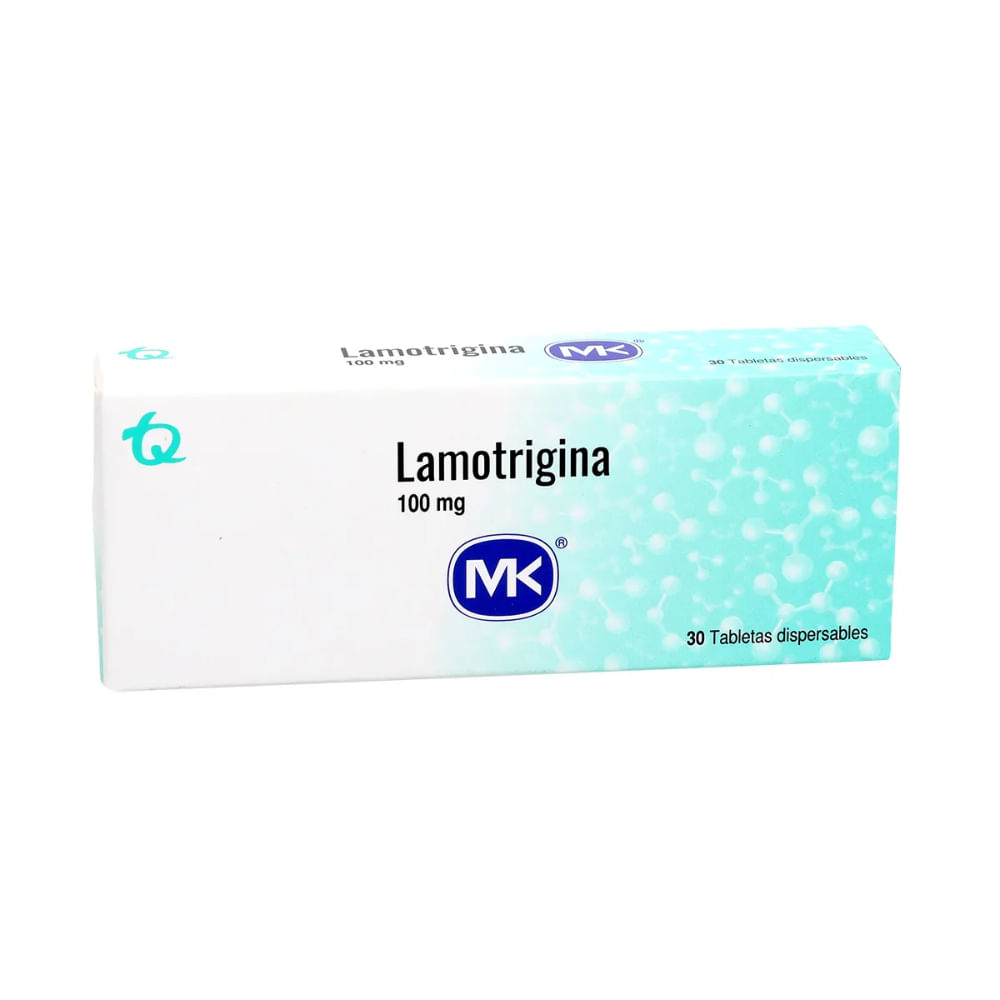 LAMOTRIGINA 100 MG CJ X 30 TAB MK - Olímpica
