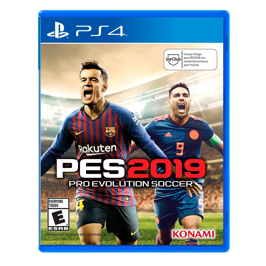 JUEGO PS4 PRO - EVOLUTION SOCCER 2019 -LATAM - Olímpica