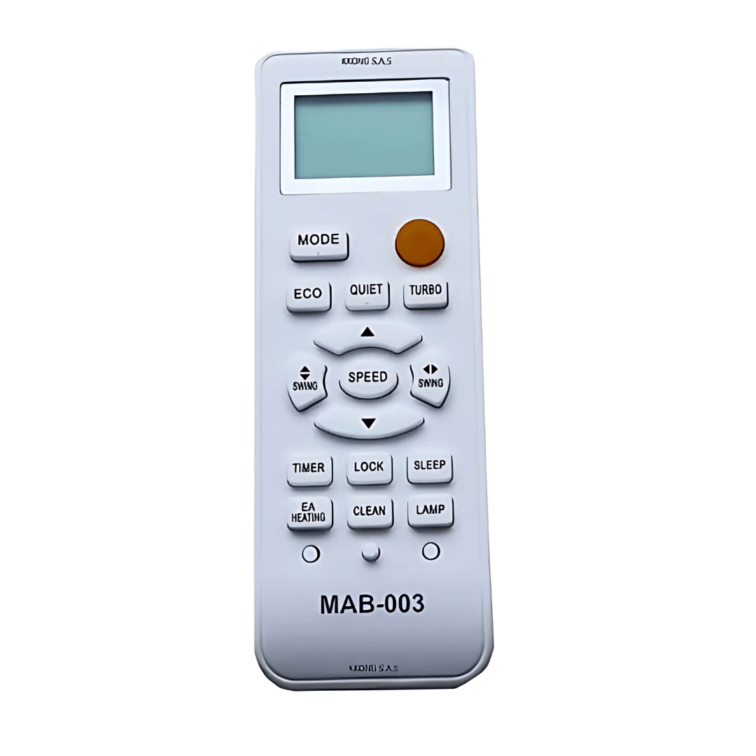 Control Remoto De Aire Acondicionado Compatible Con Mabe MAB-003 - Olímpica