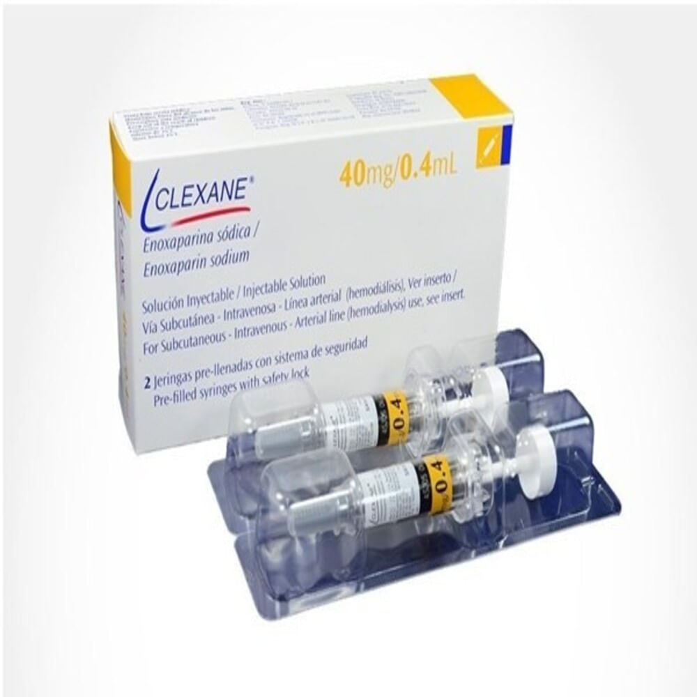 CLEXANE 40 MG SOLUCION INYECTABLE X 1 JERINGA PRELLENADA - Olímpica