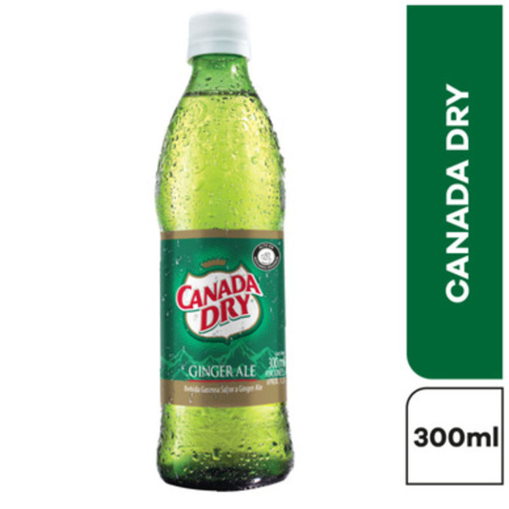 MEZC GINGER CANADA DRY F/PACK 300 ML - Olímpica