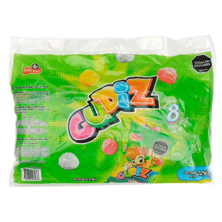 PASABOCA GUDIZ MULTIPACK X8 224G - Olímpica