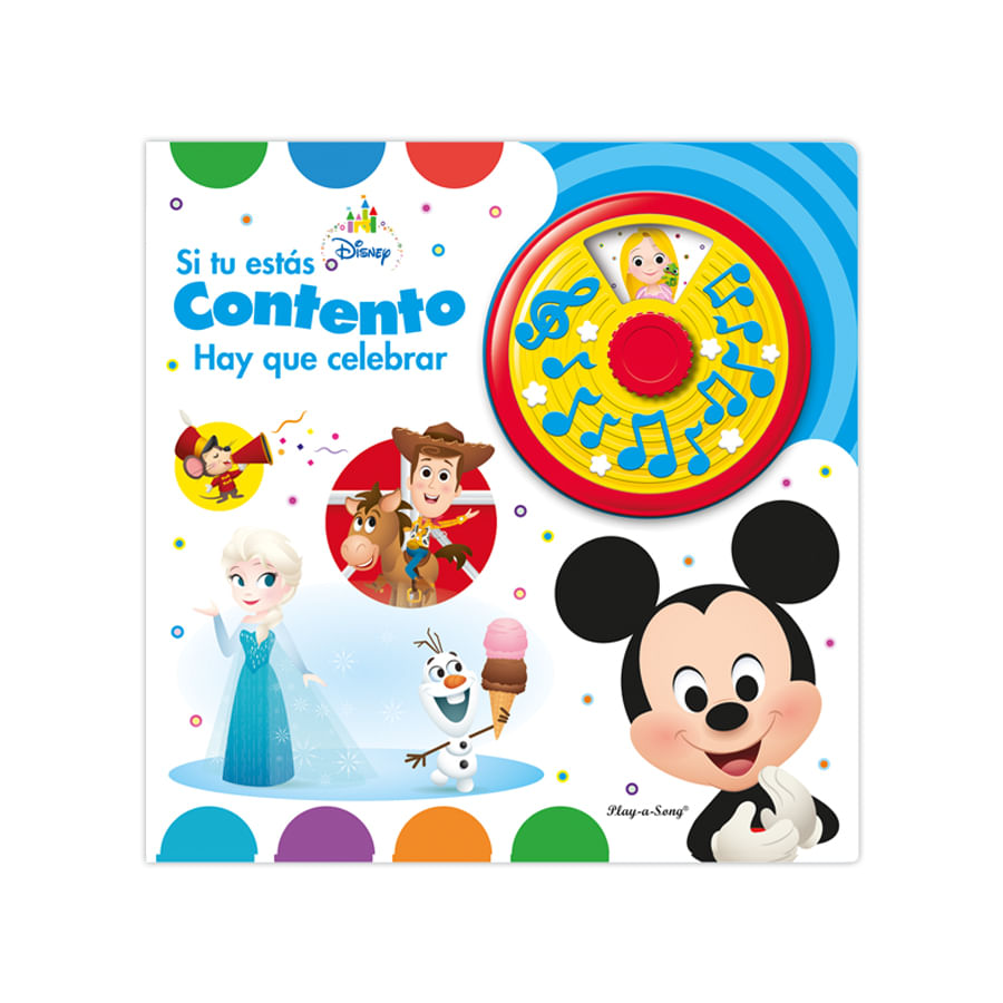 LIBRO - SI TU ESTAS CONTENTO DISNEY BABY - Olímpica