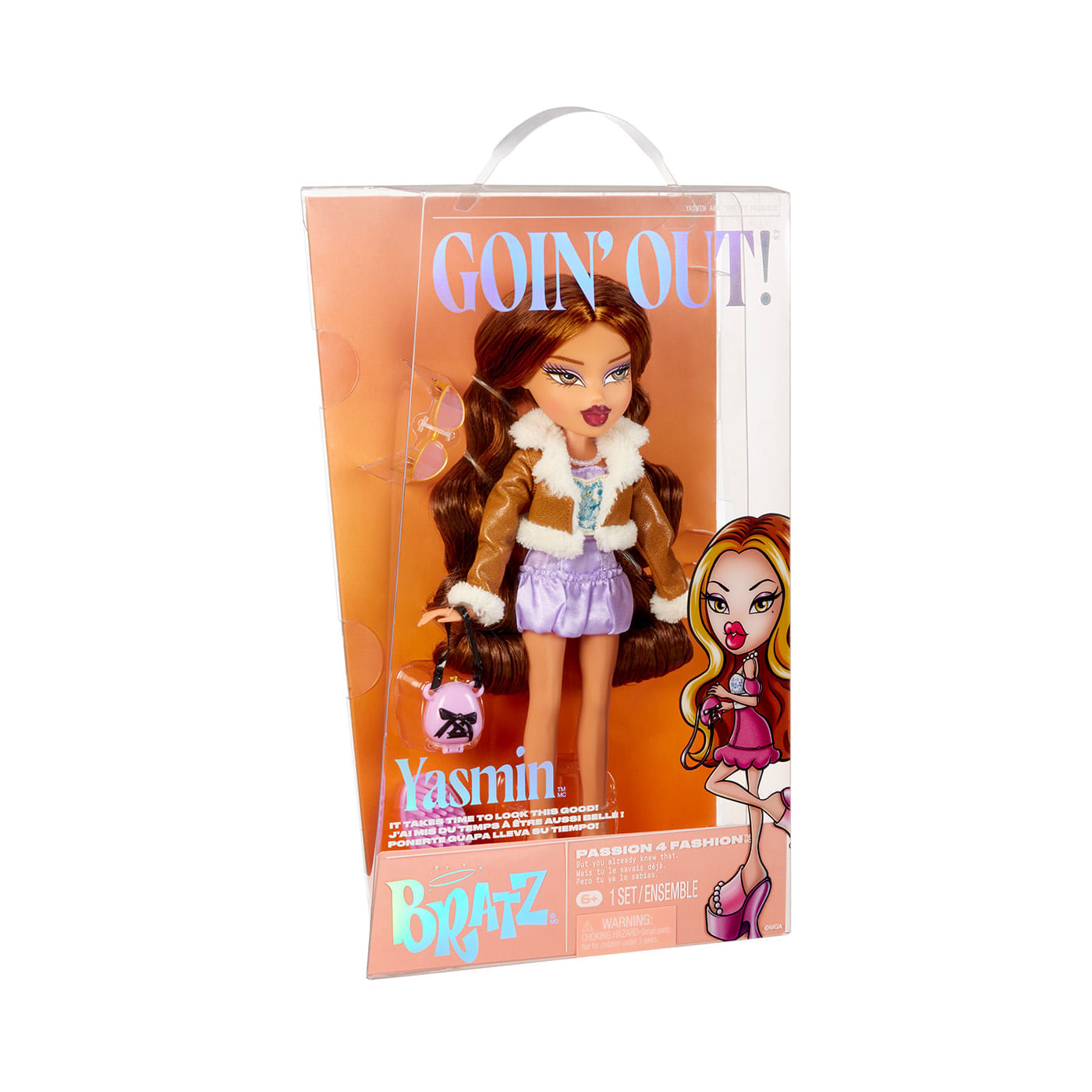 Muñeca Bratz Going Out Yasmin con Accesorios intercambiables - Olímpica