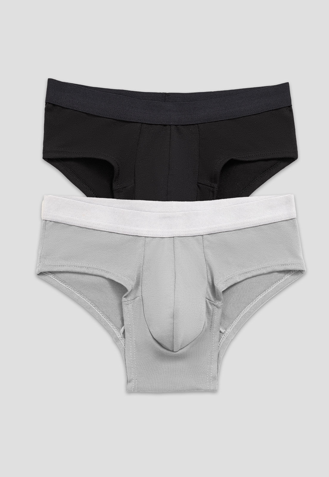 Brief Paq X2 Infantil Masculino Bicolor Fi 110009 - Olímpica