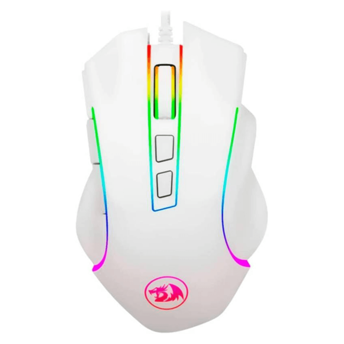 Mouse Gamer Redragon M607W Griffin, RGB 7200 DPI 8 Botones, Bl - Olímpica