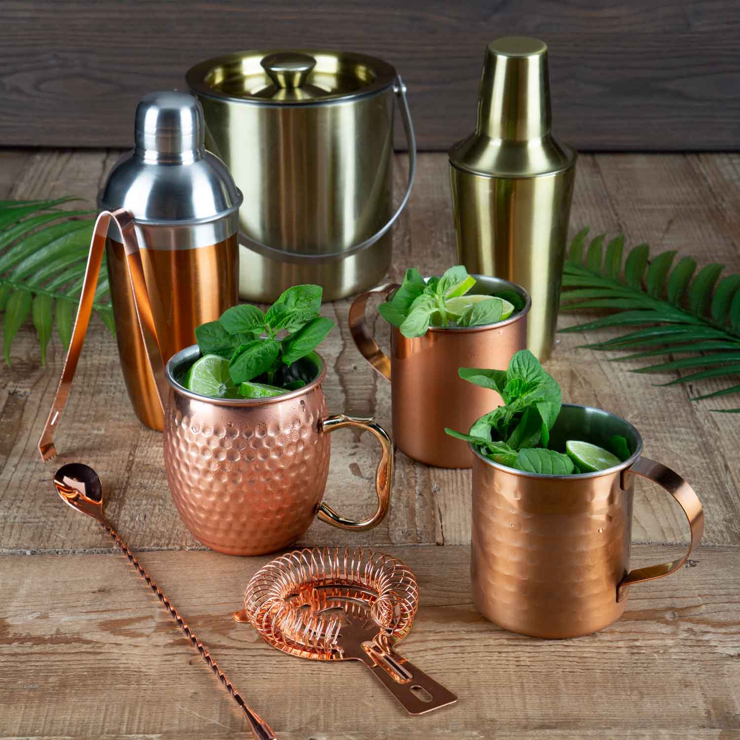 Mug en acero destro copper mate - Olímpica