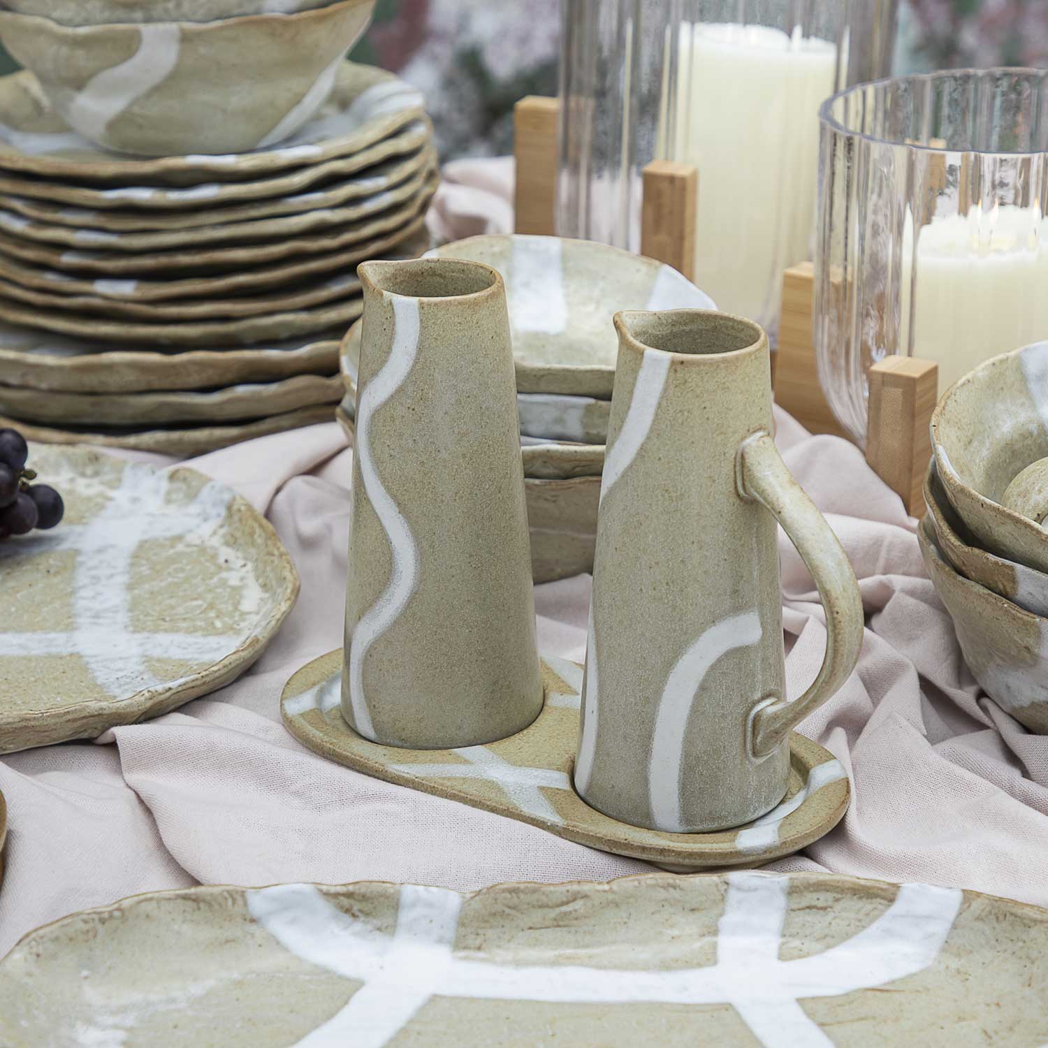 Set vinagre y aceite Caona - Olímpica