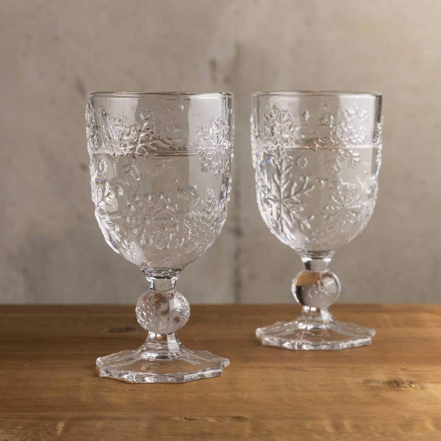 Copa snowflake 360ml setx2 - Olímpica